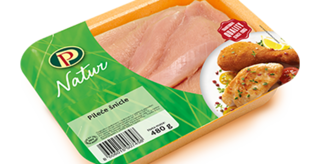 Natur pileći file - šnicle i mini file » Perutnina Ptuj