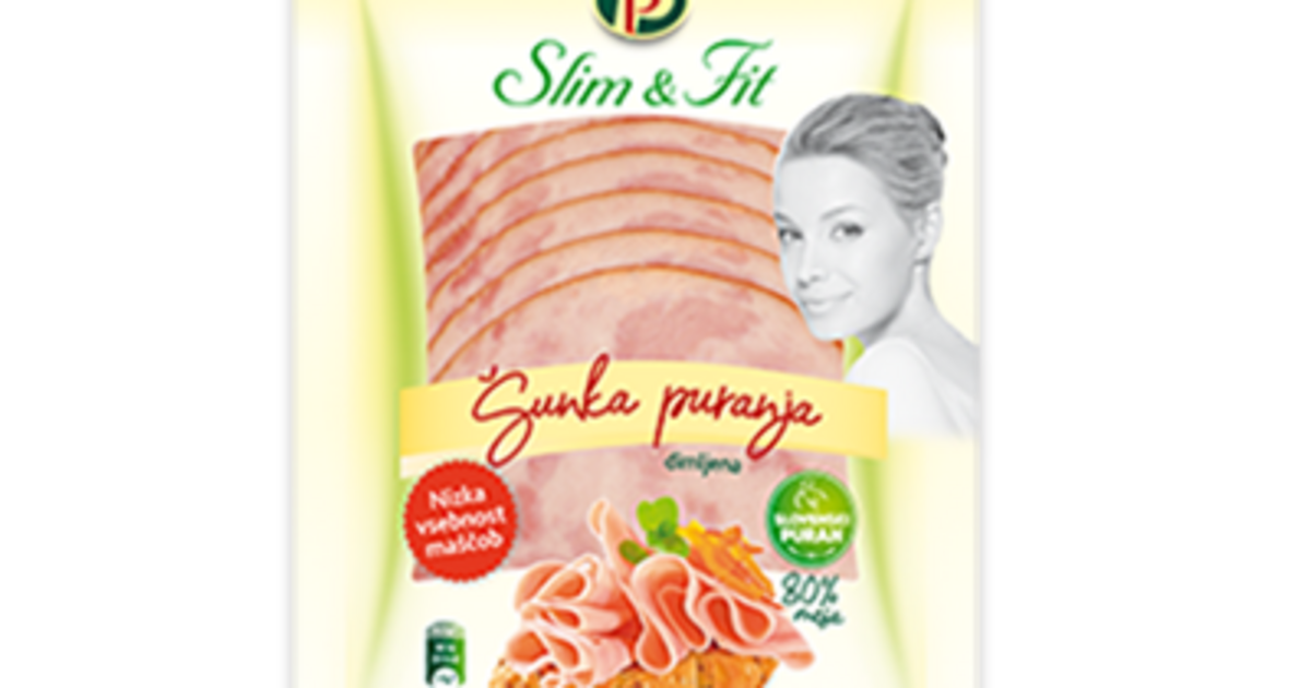 Smoked turkey ham Slim & Fit, cold cuts » Perutnina Ptuj