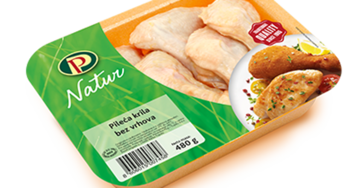 Pileća krilca bez vrhova » Perutnina Ptuj